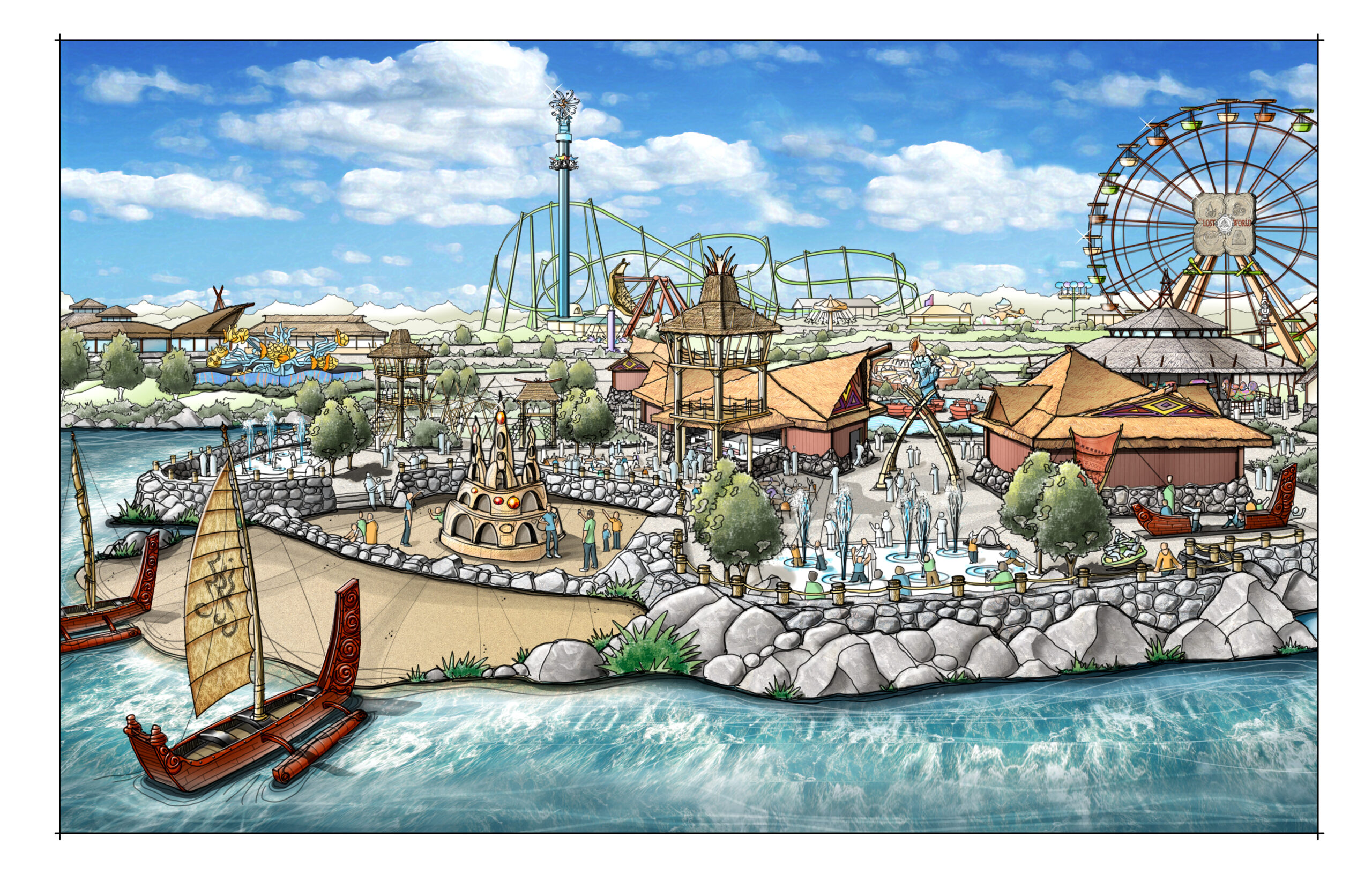 lost island theme park – Archen Engineering Consultants